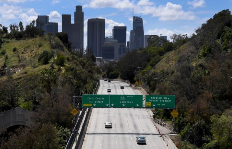 PHOTO 110 Freeway Empty During The Day