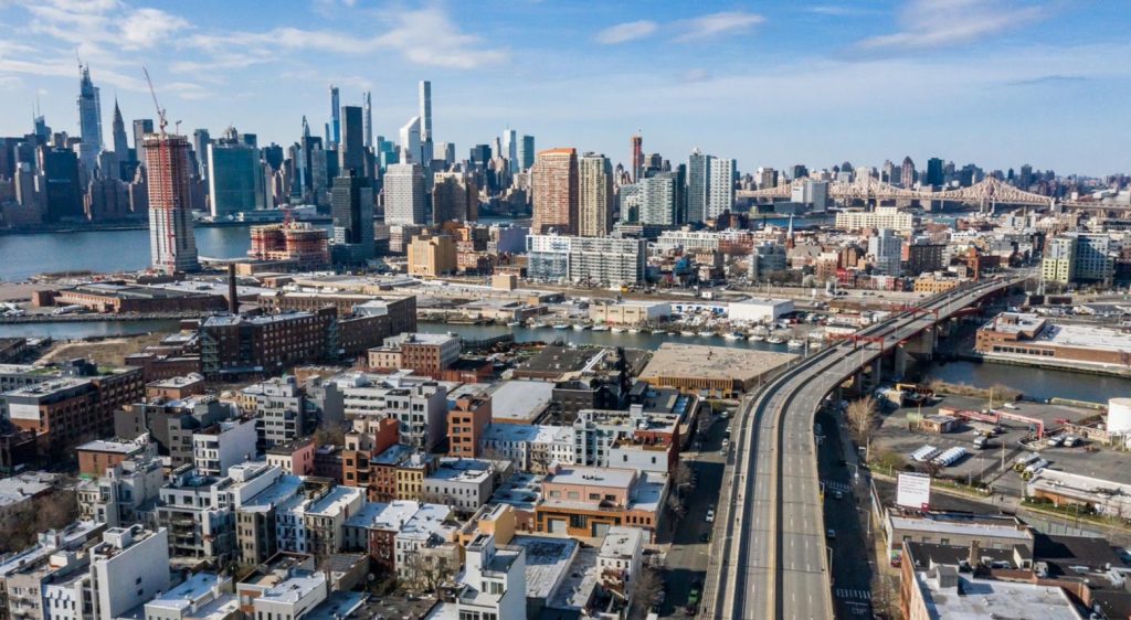 PHOTO Empty Freeway In New York City Due To Lockdown