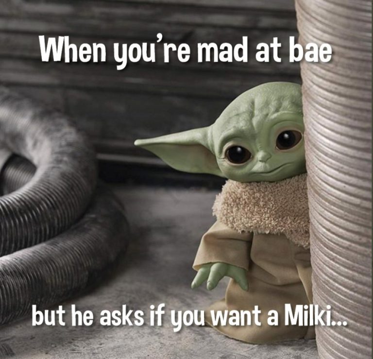 PHOTO When You're Mad At Bae But He Asks If You Want A Milki Meme