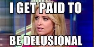 PHOTO I Get Paid To Be Delusional Kayleigh McEnany Meme