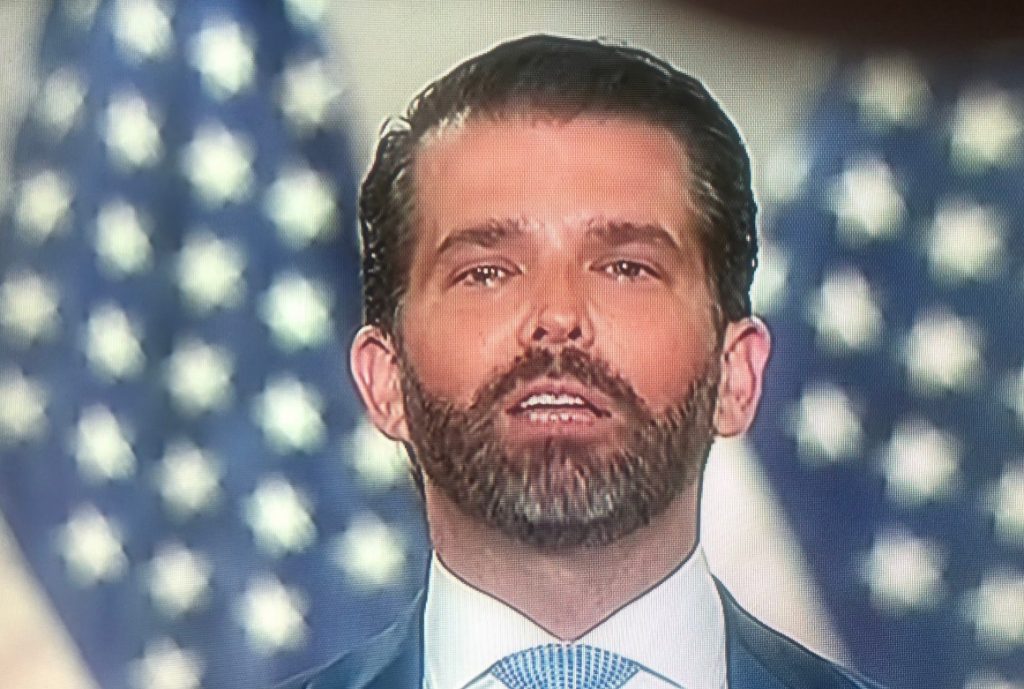 PHOTO Donald Trump Jr Looked Like Crying Cat At RNC