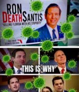 PHOTO Ron Deathsantis Killing Florida With His Stupidity Meme