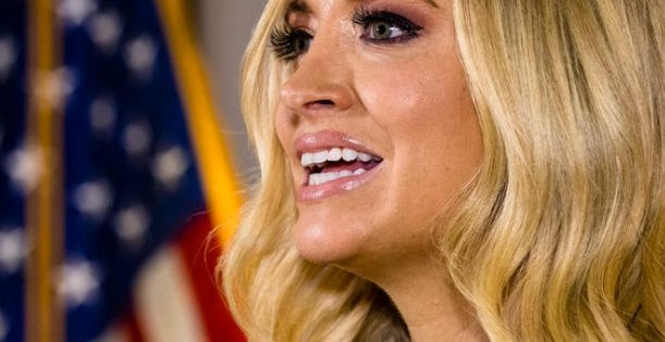 PHOTO Close Up Of Kayleigh McEnany's Very Glossy Lips