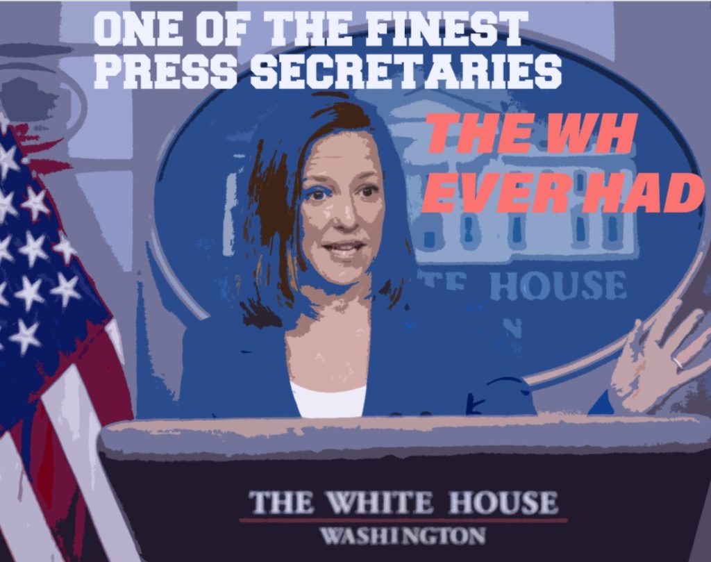 PHOTO Jen Psaki One Of The Finest Press Secretaries The White House ...