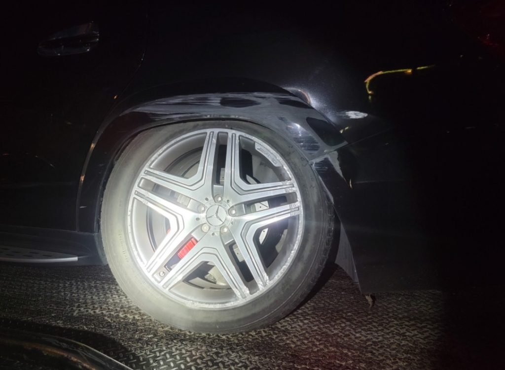 PHOTO Of Richard Sherman's Mercedes Benz AMG Totaled After He Drove ...