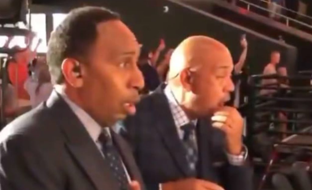 PHOTO Stephen A Smith And Michael Wilbon Were Eager To See The Bucks ...