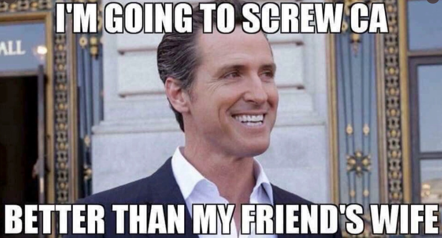 PHOTO I'm Going To Screw California Better Than My Friend's Wife Gavin ...