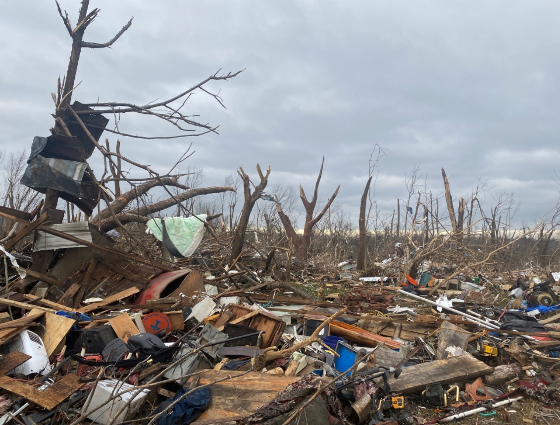 PHOTO All That's Left Of Home On Cardinal Road Right Off US-45 Is Just ...