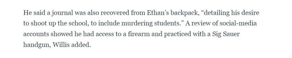 PHOTO Of Journal Ethan Crumbley Wrote In Detailing His Plan To Shoot Up ...