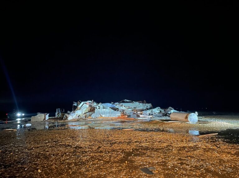 PHOTO West Side Of Monette Arkansas Has Major Structural Damage From ...