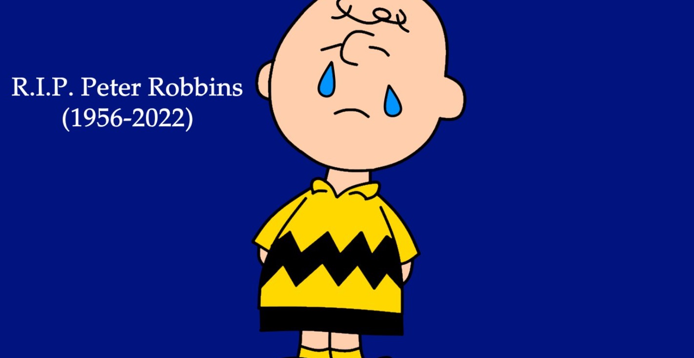 PHOTO Charlie Brown Crying Over The Death Of Peter Robbins
