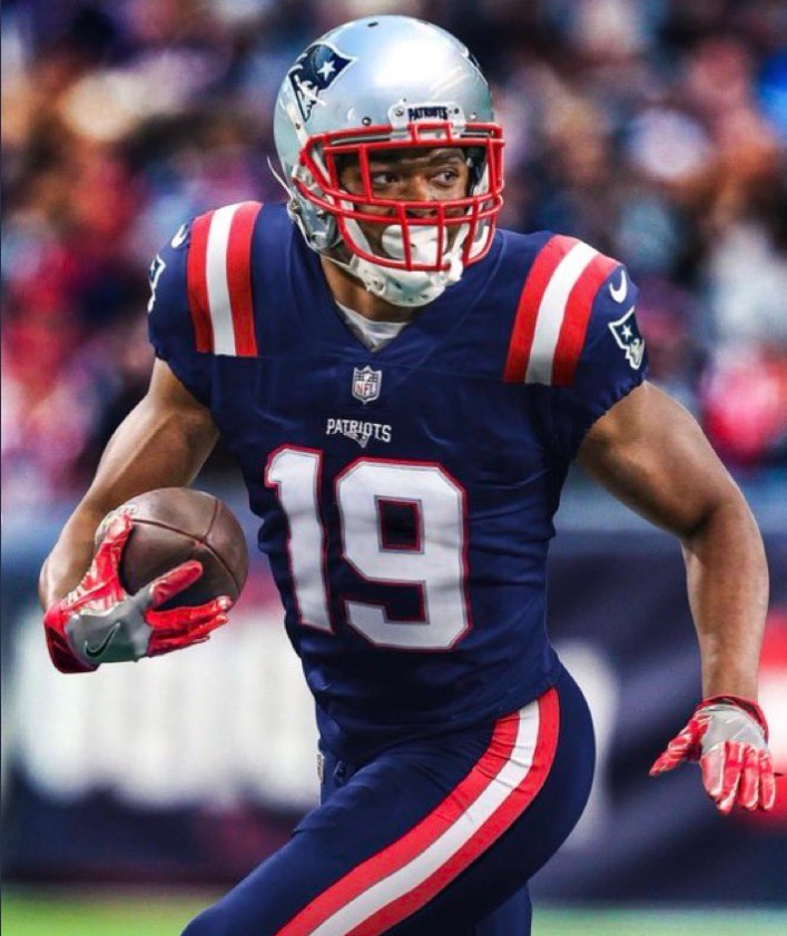 PHOTO Calvin Ridley In A Patriots Uniform