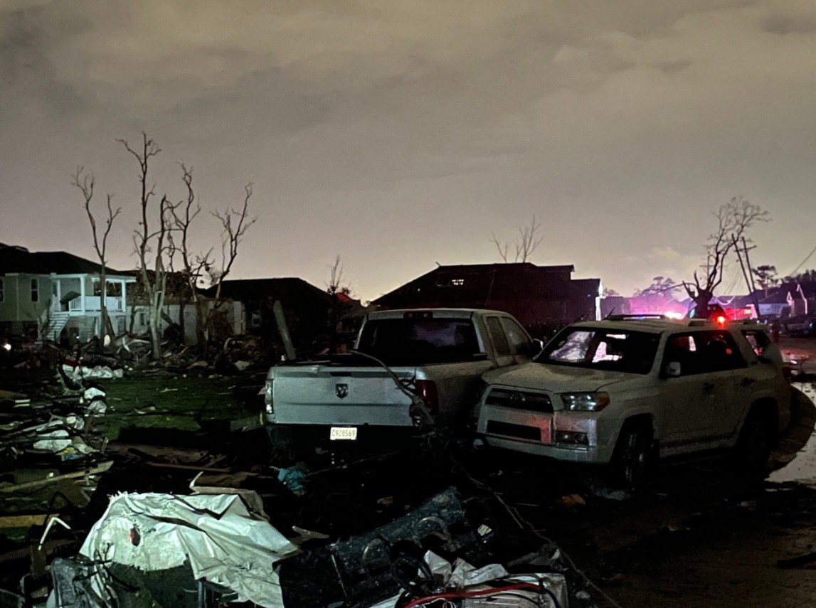 PHOTO Tornado Damage In Arabi Neighborhood In New Orleans Looks Like ...