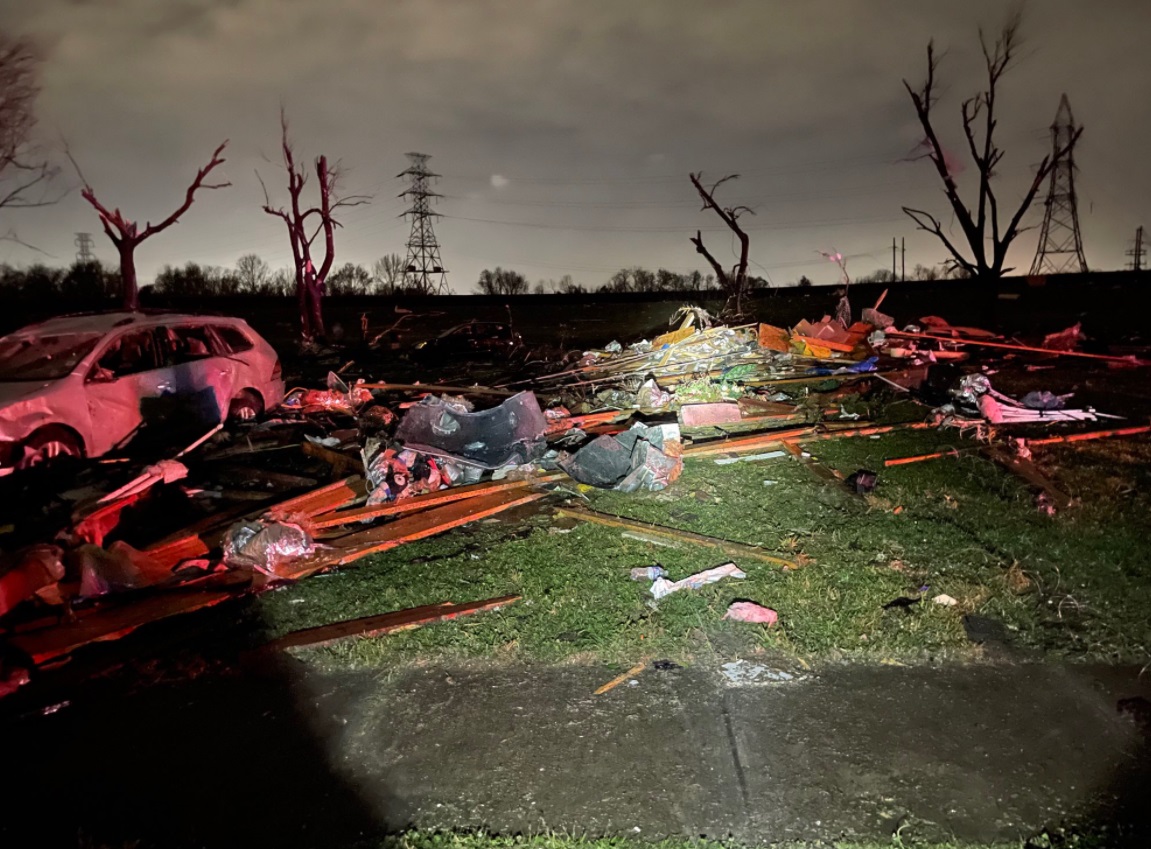 PHOTO Tornado Damage In Arabi Neighborhood In New Orleans Looks Like ...