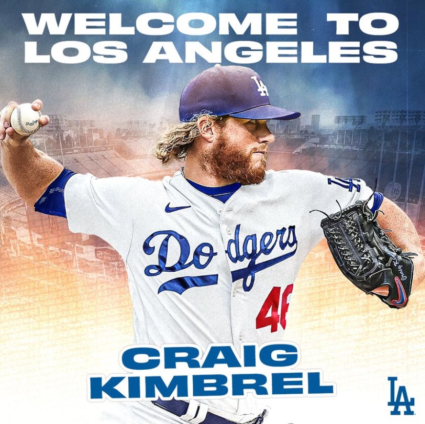 PHOTO Craig Kimbrel Pitching Above Chavez Ravine Dodger Stadium iPhone ...