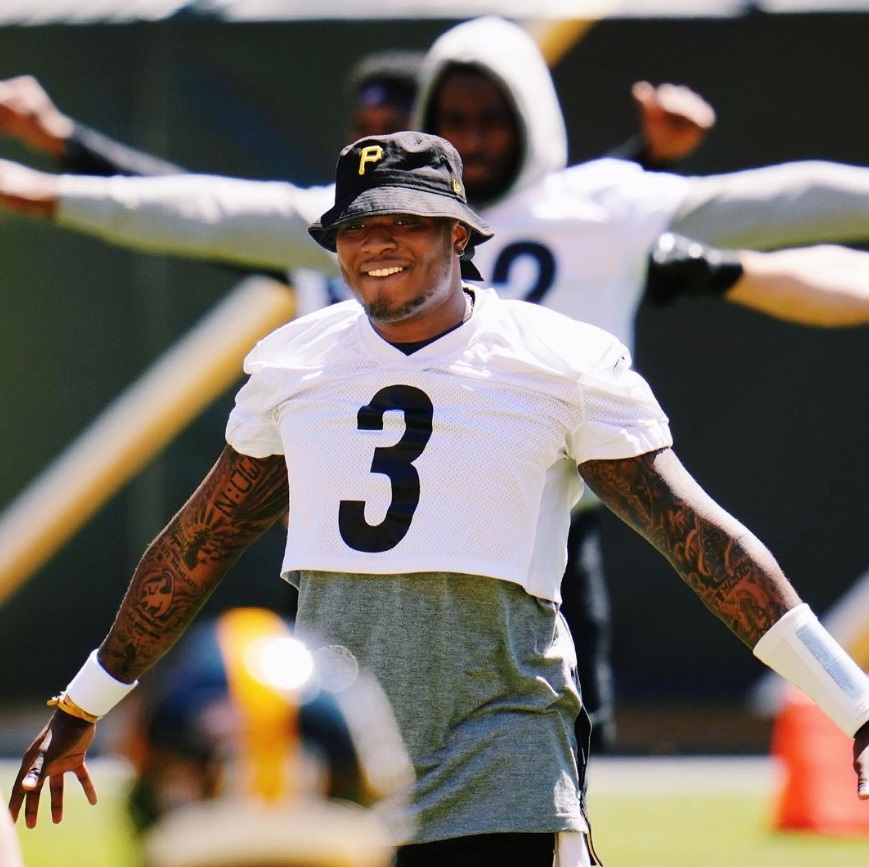 PHOTO Dwayne Haskins Was Always Smiling