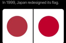 PHOTO In 1999 Japan Redesigned Its Flag But The Problem Is It's The ...