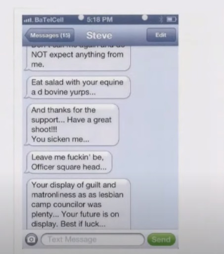 PHOTO Johnny Depp's Text Messages Showing Amber Heard Calls Herself A ...