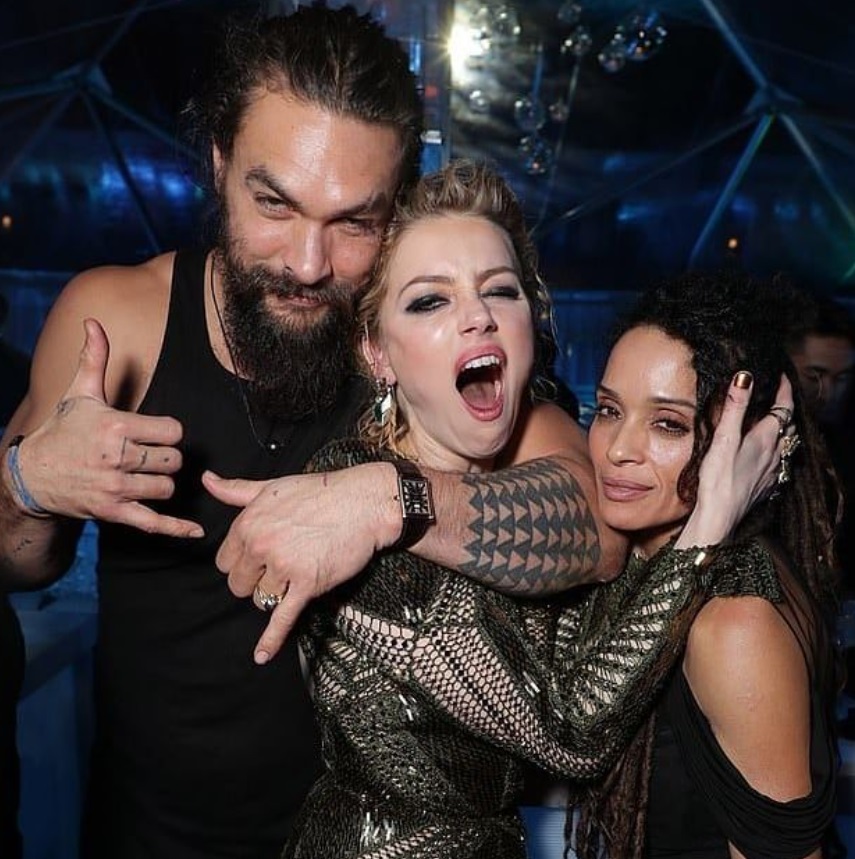 PHOTO Amber Heard Caught On Camera Being A Psychopath With Other Psycho ...