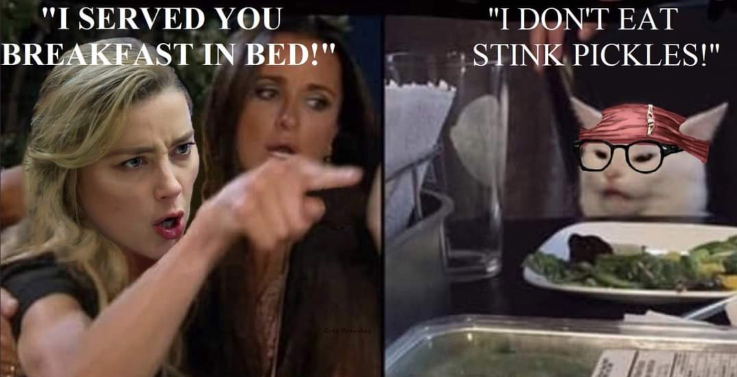 PHOTO I Served You Breakfast In Bed I Don't Eat Stink Pickles Amber ...