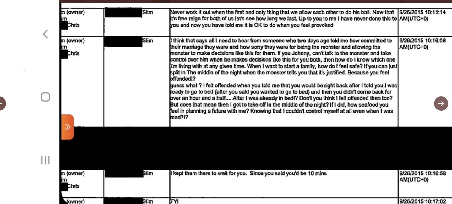 PHOTO One Day Amber Heard Sent Johnny Depp Dozens Of Texts All Day That ...