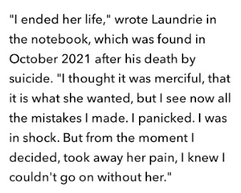 PHOTO Brian Laundrie Admitting In Suicide Note In Notebook That He ...