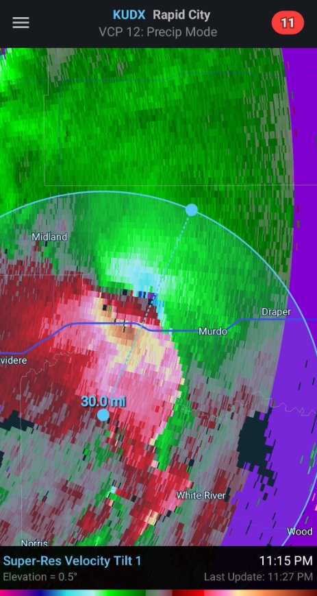 PHOTO Murdo South Dakota Tornado Was No Joke With Largest Supercell ...