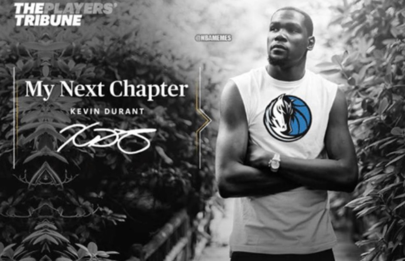 PHOTO Kevin Durant My Next Chapter The Dallas Mavericks Players Tribune ...