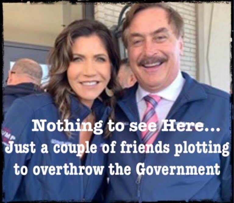 PHOTO Kristi Noem With Her Other Boyfriend Plotting To Overthrown The ...