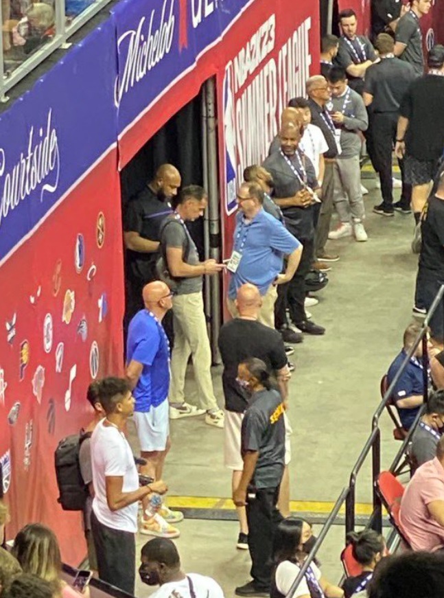 PHOTO Rob Pelinka Was Spilling News Directly To Woj With Rich Paul By ...