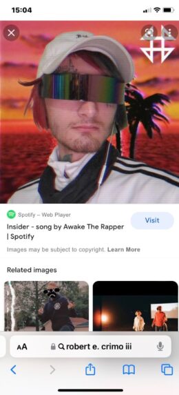 PHOTO Robert Crimo Goes By Awake The Rapper On Spotify