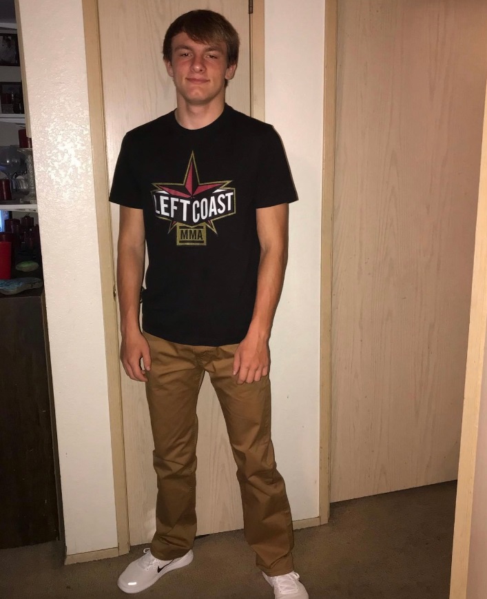 PHOTO Bend Gunman Wearing A Left Coast MMA Shirt