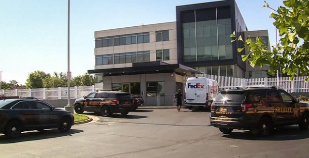 PHOTO Of Where Ricky Shiffer Tried To Breach FBI Office Was Later ...
