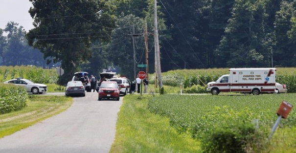 PHOTO Of Where Ricky Shiffer Was Shot Dead In Standoff With Police