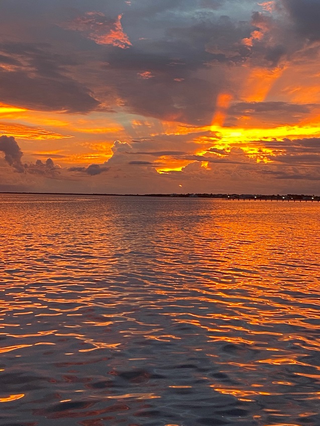 PHOTO Amazing Sunset From Peace River In Port Charlotte Florida And ...