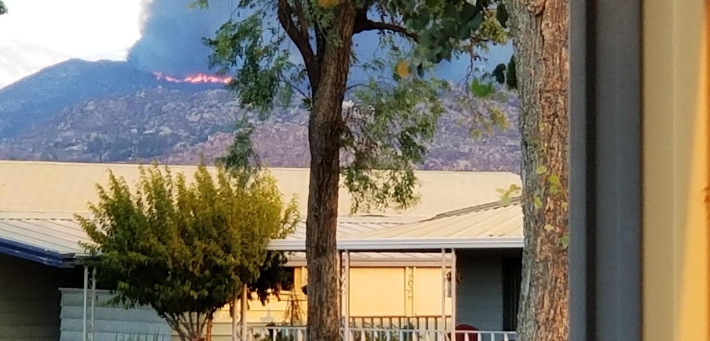 PHOTO Fairview Fire In Hemet Was Just Less Than A Mile From The Lakes ...