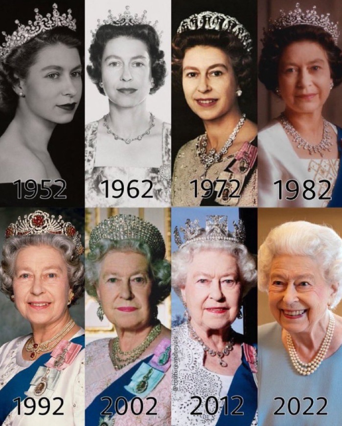 PHOTO How Queen Elizabeth Changed Her Appearance Every 10 Years Since 1952