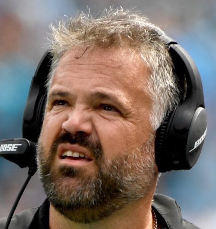 PHOTO Matt Rhule Looking So Incompetent At His Job As Head Coach