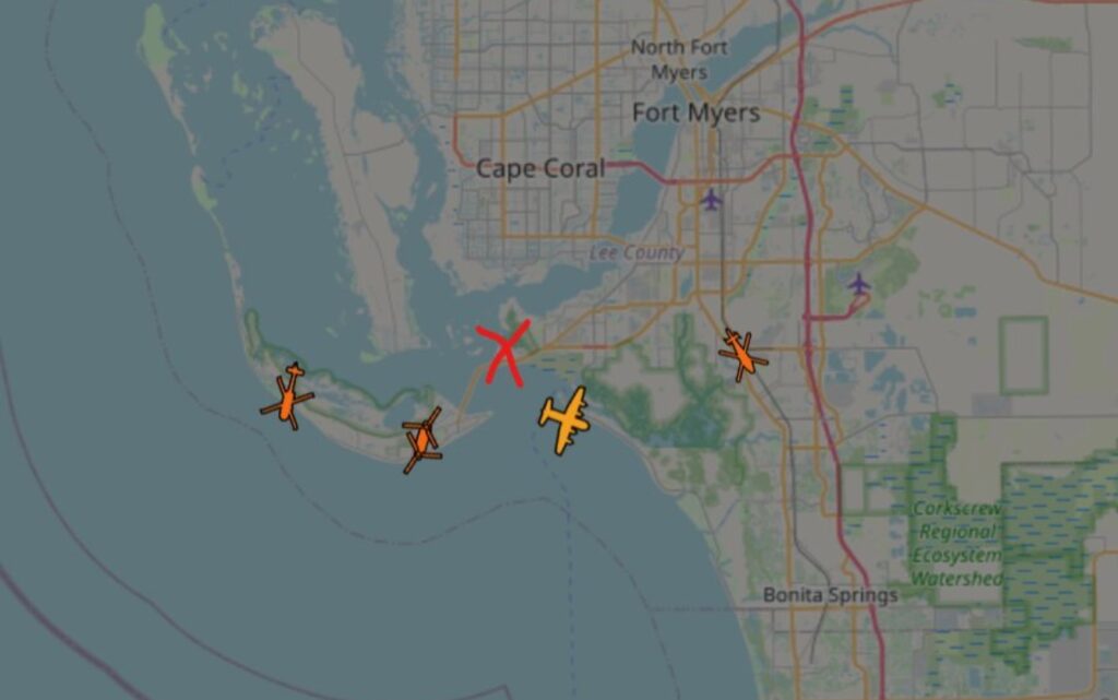 PHOTO Military Was Airlifting People From Sanibel Island All Day Via ...