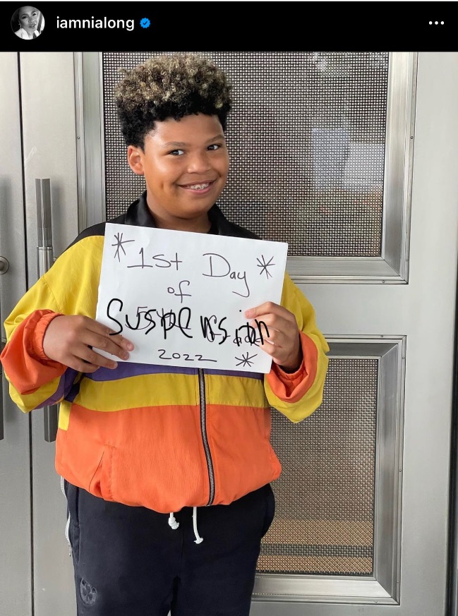 PHOTO Nia Long 1st Day Of Suspension Sign 2022 Ime Udoka Meme
