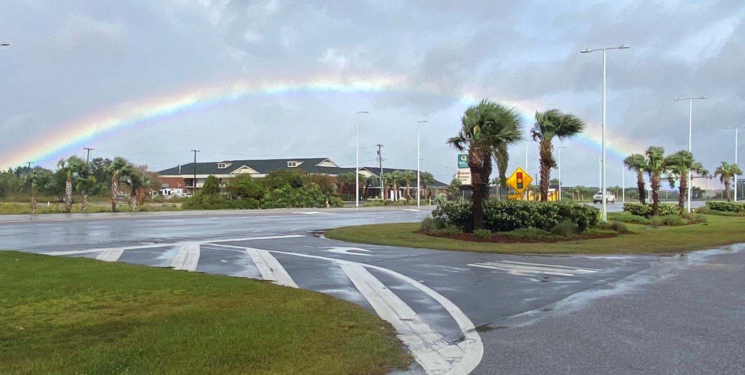 PHOTO Rainbow Filled The Sky After Hurricane Ian Hit Georgetown South ...