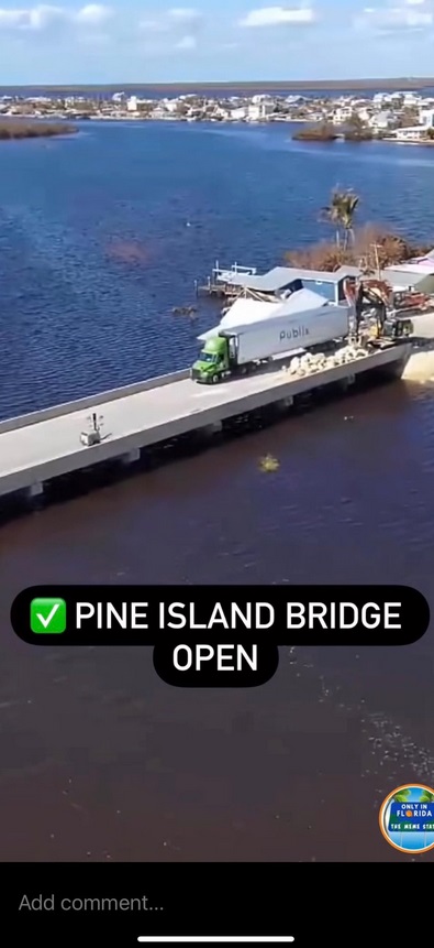 PHOTO Before And After Of Bridge From Cape Coral To Pine Island Built ...