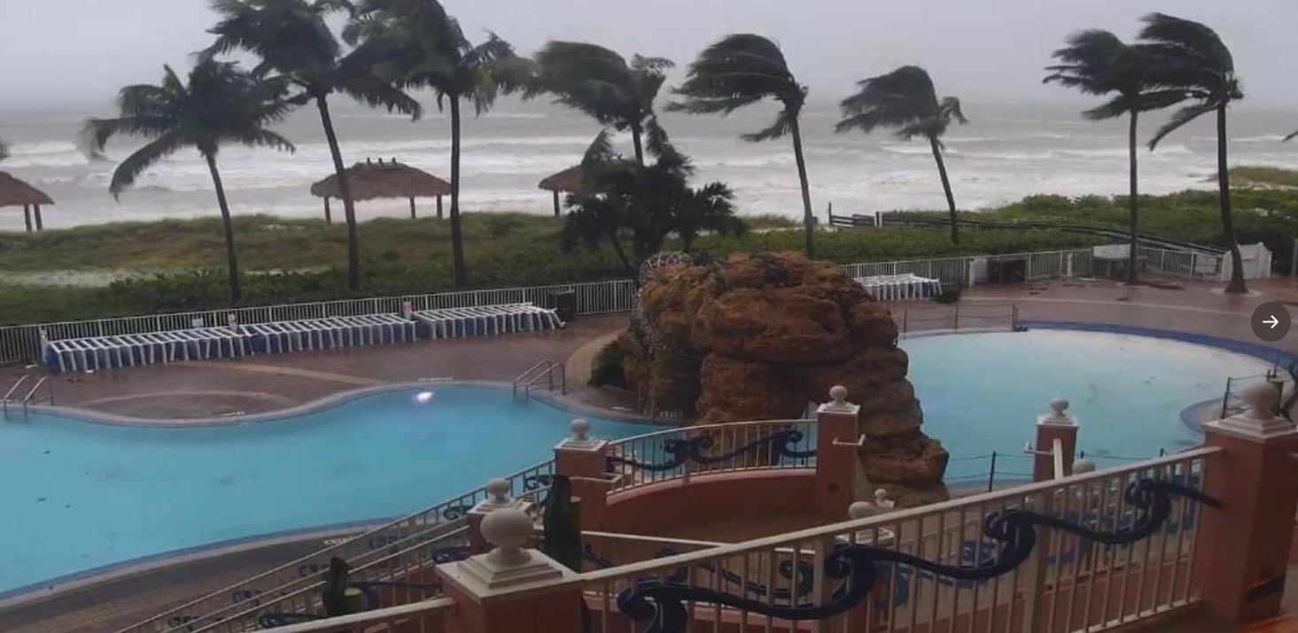 PHOTO Before And After View When Storm Surge Hit Pink Shell Resort