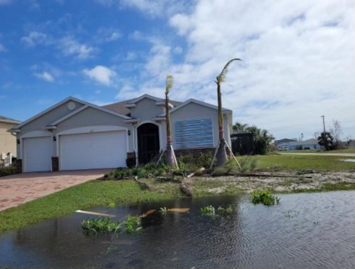 PHOTO Minimal Damage To Property In Cape Coral Zone B