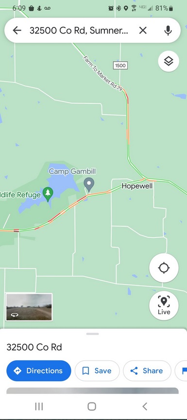 PHOTO Damage Path From Tornado In Lamar County Extends For Miles SW Of ...