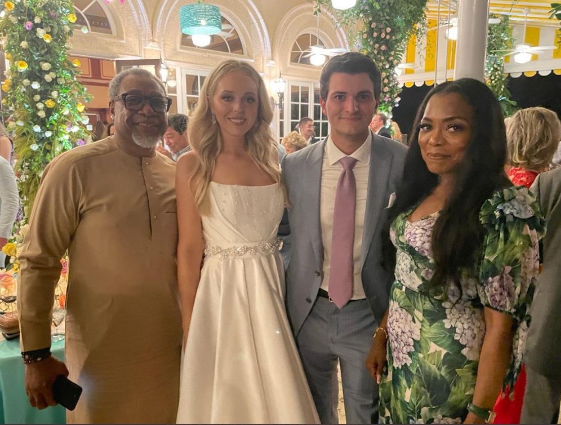 PHOTO Donald Trump At Tiffany Trump's Wedding In Florida As She Married ...