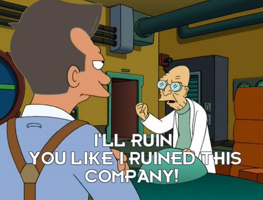 PHOTO I'll Ruin You Like I Ruined This Company Elon Musk Everyday On ...