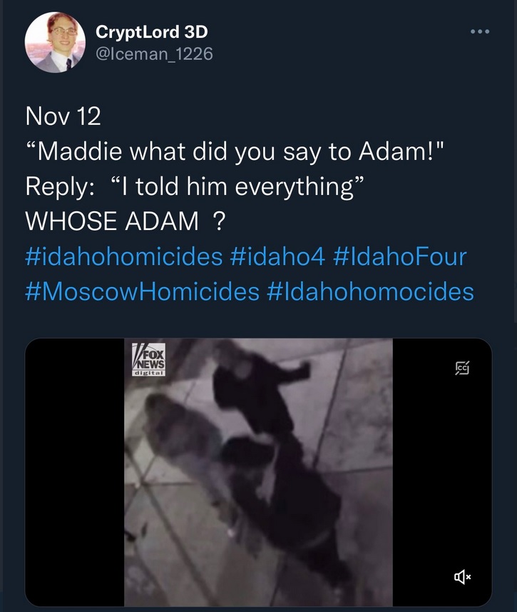 PHOTO Adam Lauda Is Friends With Jack DeCoeur And Knows Kaylee ...