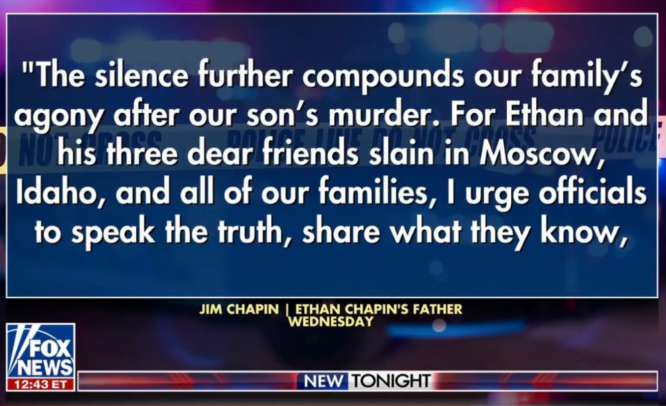 PHOTO Ethan Chapin's Father Is Frustrated With The Police In The Kaylee ...