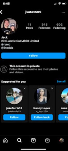 PHOTO Jack Katovich's IG Account Shows He Had Only 11 Pictures And ...